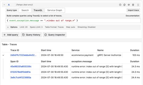 All About Span Events What They Are And How To Query Them Grafana Labs