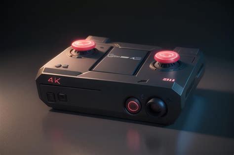Premium Ai Image Game Console Console Device 3d Rendering Model Handheld Entertainment Offline