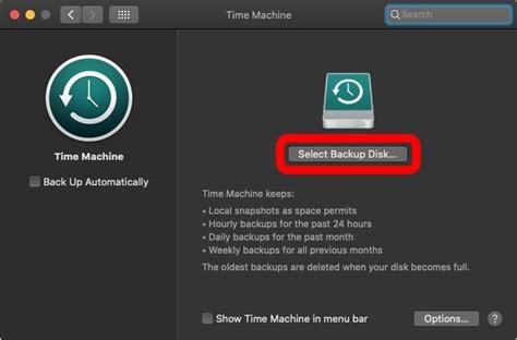 Fix Time Machine Cant Find Backup Disk For File Recovery