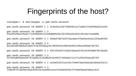 Importance Of Sshfp For Network Devices Ppt