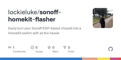 I Made An Easy To Use App For Flashing Homekit Firmware Onto A Sonoff Rsmarthome