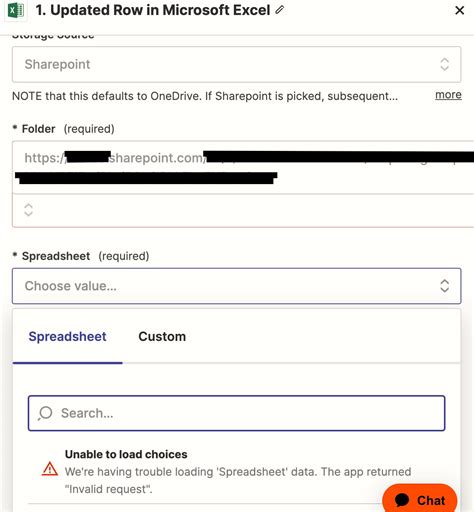 Unable To Find A Microsoft Excel Spreadsheet In Sharepoint Using Zapier Zapier Community