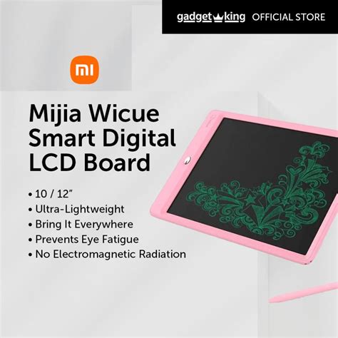 [Xiaomi] Mijia Wicue 10 /12 นิ้วสมาร์ทดิจิตอล LCD กระดานเขียนด้วยลายมือ ...