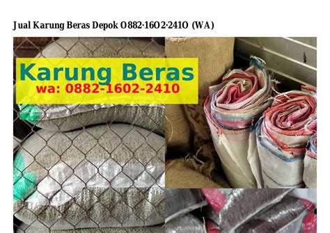 Jual Karung Beras Depokpdf Docdroid
