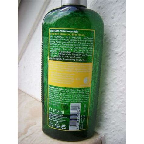 Test Shampoo Logona Volumen Shampoo Bier Honig Pinkmelon