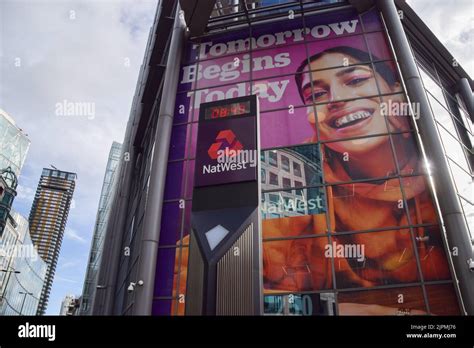 london uk 19th august 2022 natwest tomorrow begins today campaign
