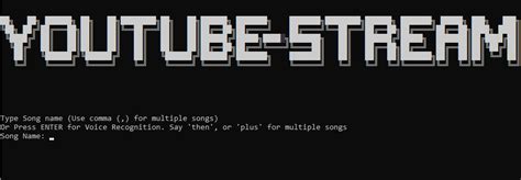 GitHub Sanjib Sen Stream Music Cli Stream Music Videos From Command