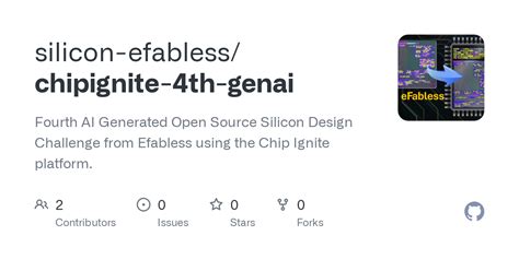 GitHub Silicon Efabless Chipignite 4th Genai Fourth AI Generated