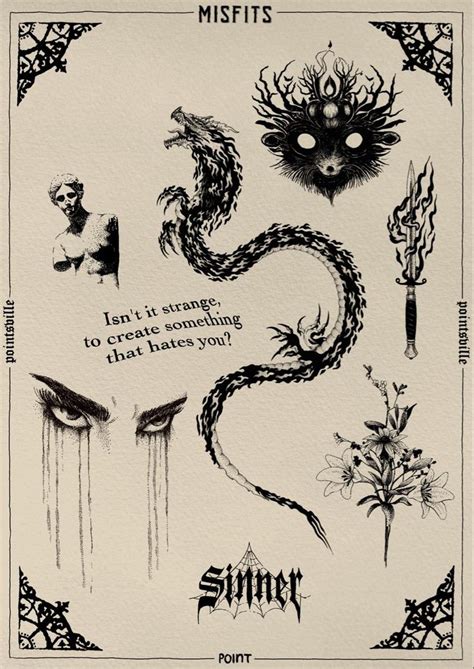 Blackwork Tattoos Abstract Tattoos Quote Tattoos Symbolic Tattoos