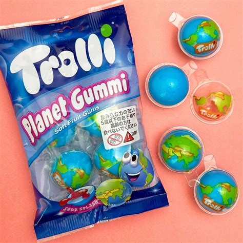 無料配達 Trolli トローリ プラネット グミ 地球グミ 国内流通 正規品 本物 スペイン産 国内発送 モッパン Msr 韓国 Sns
