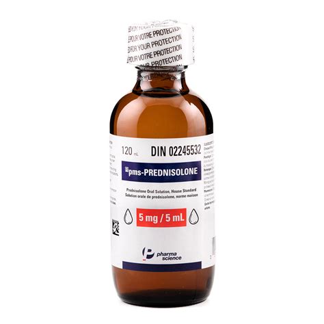 Prednisolone 5mg5ml Kenora Veterinary Clinic