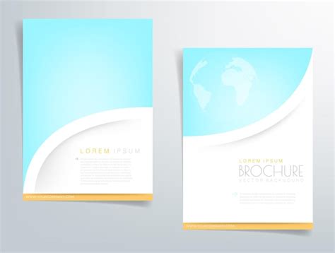 Premium Vector Header Flyer Business Brochure Vector Graphic With