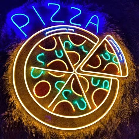 Pizza Neon Sign Satisfy Your Advertising Needs Bgneon