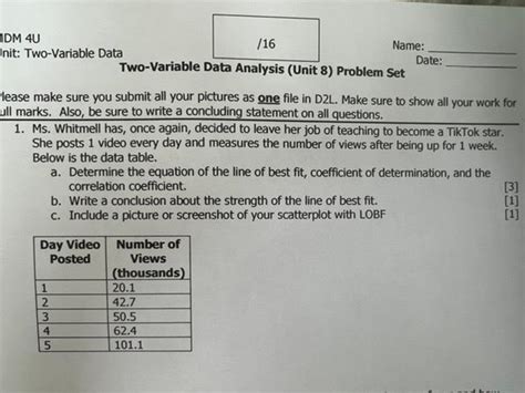 Solved Lease Make Sure You Submit All Your Pictures As One