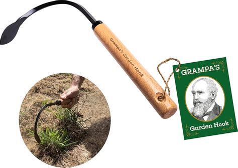 Grampas Garden Hook Weed Puller Tool And Gardening Hand
