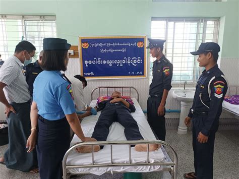 လပွတ္တာမြို့၌ ၇၈ နှစ်မြောက် မီးသတ်တပ်ဖွဲ့နေ့ကို ကြိုဆိုဂုဏ်ပြုသောအားဖြင့် စုပေါင်းသွေးလှူဒါန်းပ