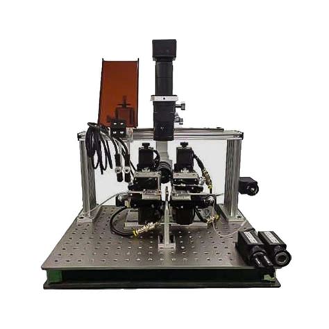 Semi Auto Optical Waveguide Alignment System For Plc Fiber Splitter Manufacturing