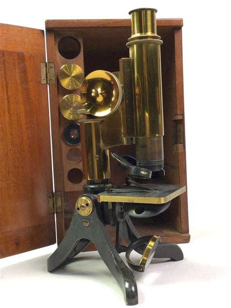 Lot 311 Brass Microscope