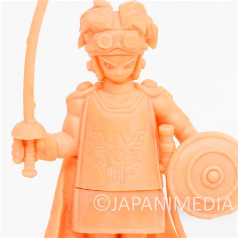 Retro Dragon Quest Ii 2 Prince Of Cannock Rubber Figure 25 Warrior