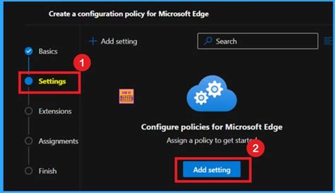 how to allow or block media autoplay policy in ms edge browser using