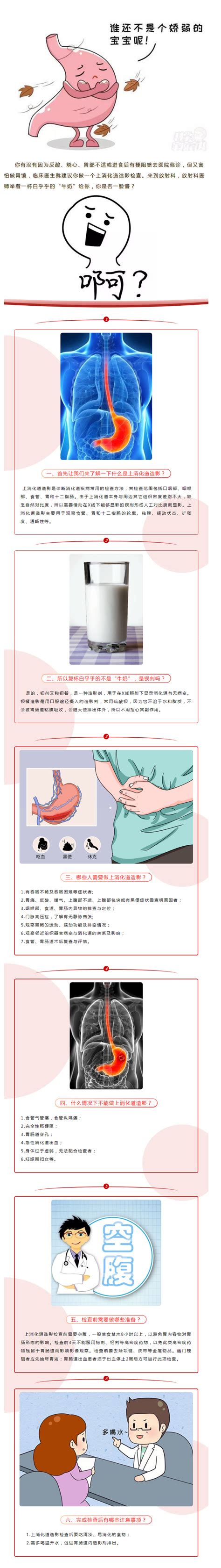 胃不舒服，医生让我做一个上消化道造影，还要边喝“牛奶”边做？ 健康科普 关注民生