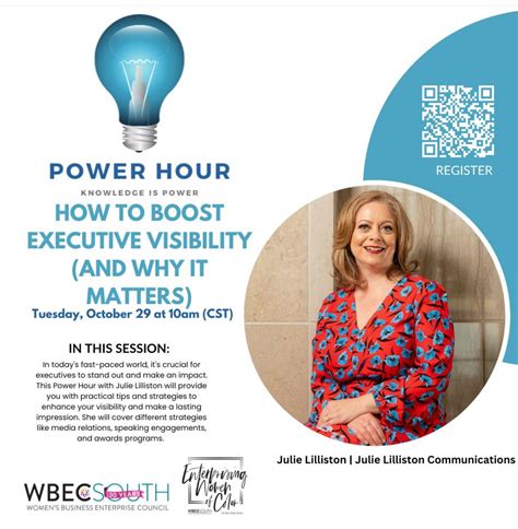 Julie Lilliston On Linkedin Excited To Share My Tips And Strategies To Increase Executive