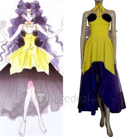 Sailor Moon Luna Human Form Cosplay Costumefk208
