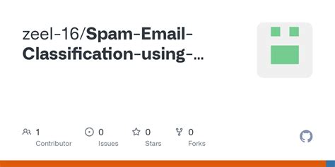 Github Zeel 16spam Email Classification Using Nlp Machine Learning