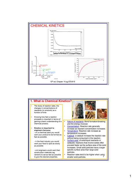 Chemical Kinetics Pdf Reaction Rate Chemical Kinetics