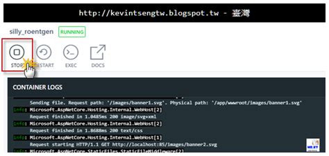 Mrkt 的程式學習筆記 Docker For Windows 與 Aspnet Core Part2 使用指令碼建立 Image
