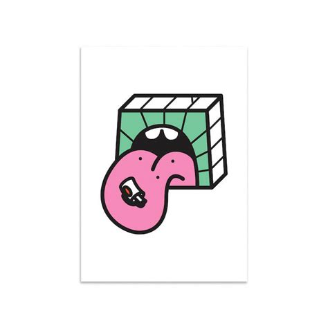 Tunnel Pill Hand Screenprint Mint Dots Cambodia