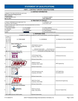 Fillable Online ODOT Professional Design Services Fax Email Print