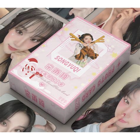 10 55pcs Gi Dle Hologram Laser Lomo Cards 2025 Seasons Greetings I