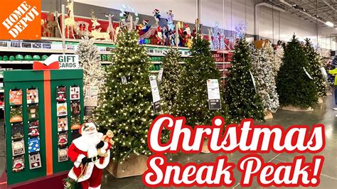 HOME DEPOT CHRISTMAS 2022 SNEAK PEAK WALKTHROUGH YouTube