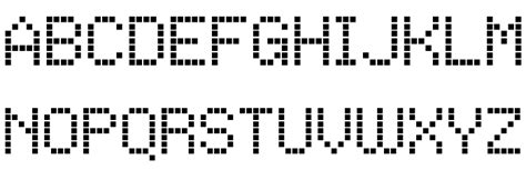 LCDDot Regular Font FFonts Net