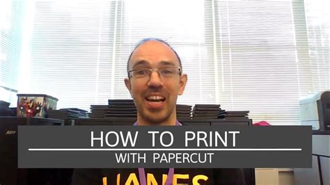 How To Print Using Papercut Youtube