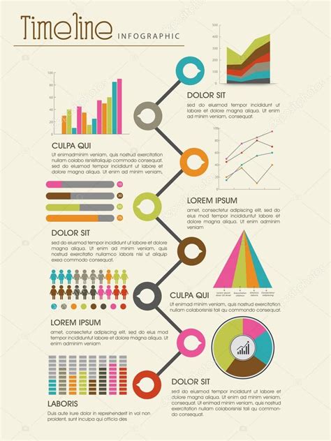 Creative Timeline Infographic Template Layout Stock Vector Alliesinteract