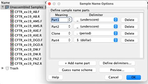 How To Assemble Sequences By Name Using Codoncode Aligner