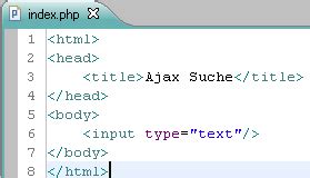 Php Tutorial Ajax Suche Aus Einer Mysql Datenbank Ein Karlsruher