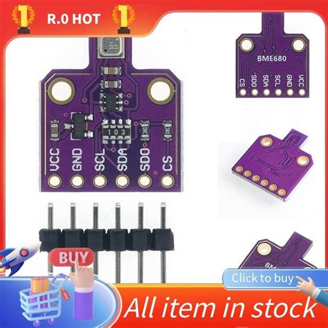 Bme680 Digital Temperature Humidity Pressure Sensor Cjmcu 680 High Altitude Module Development