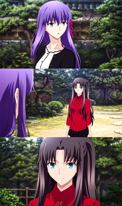 Matou Sakura X Tohsaka Rin Chica Anime Caballeros Del Zodiaco Sagas