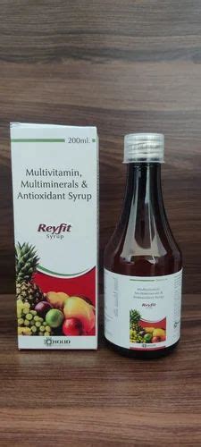 Multivitamin Multiminerals And Antioxidant Syrup For Commercial 200 Ml