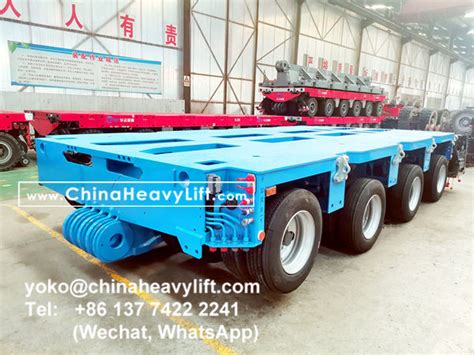 Modular Trailers Hydraulic Multi Axle Trailer China Heavy Lift