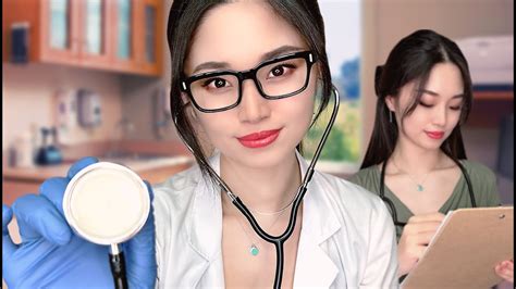Asmr Doctor Yearly Exam Nurse Checkup Youtube