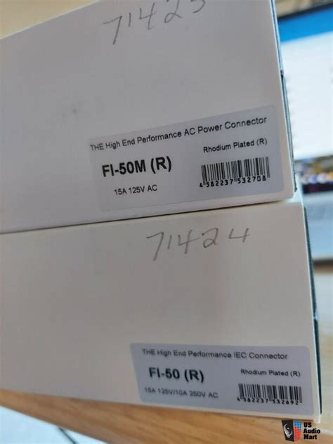 Furutech Fi 50m And Fi 50f Photo 4416885 Canuck Audio Mart