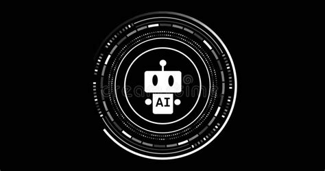 Image Of Ai Chat Bot And Data Processing Over Black Background Stock Image Image Of Internet