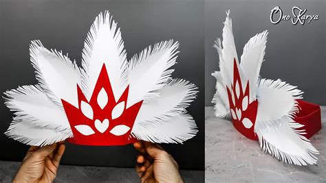 Cara Membuat Topi Mahkota Dari Kertas Karton Untuk Karnaval Agustus MPLS MOS YouTube