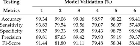 the performance evaluation of dl models in the testing phase