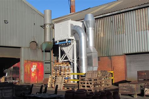 Dust Extraction At Wb Whites Foundry Heaton Green