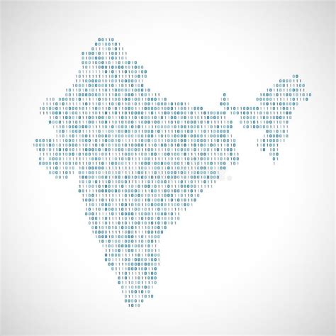 Binary Code India Map Stock Illustrations 129 Binary Code India Map